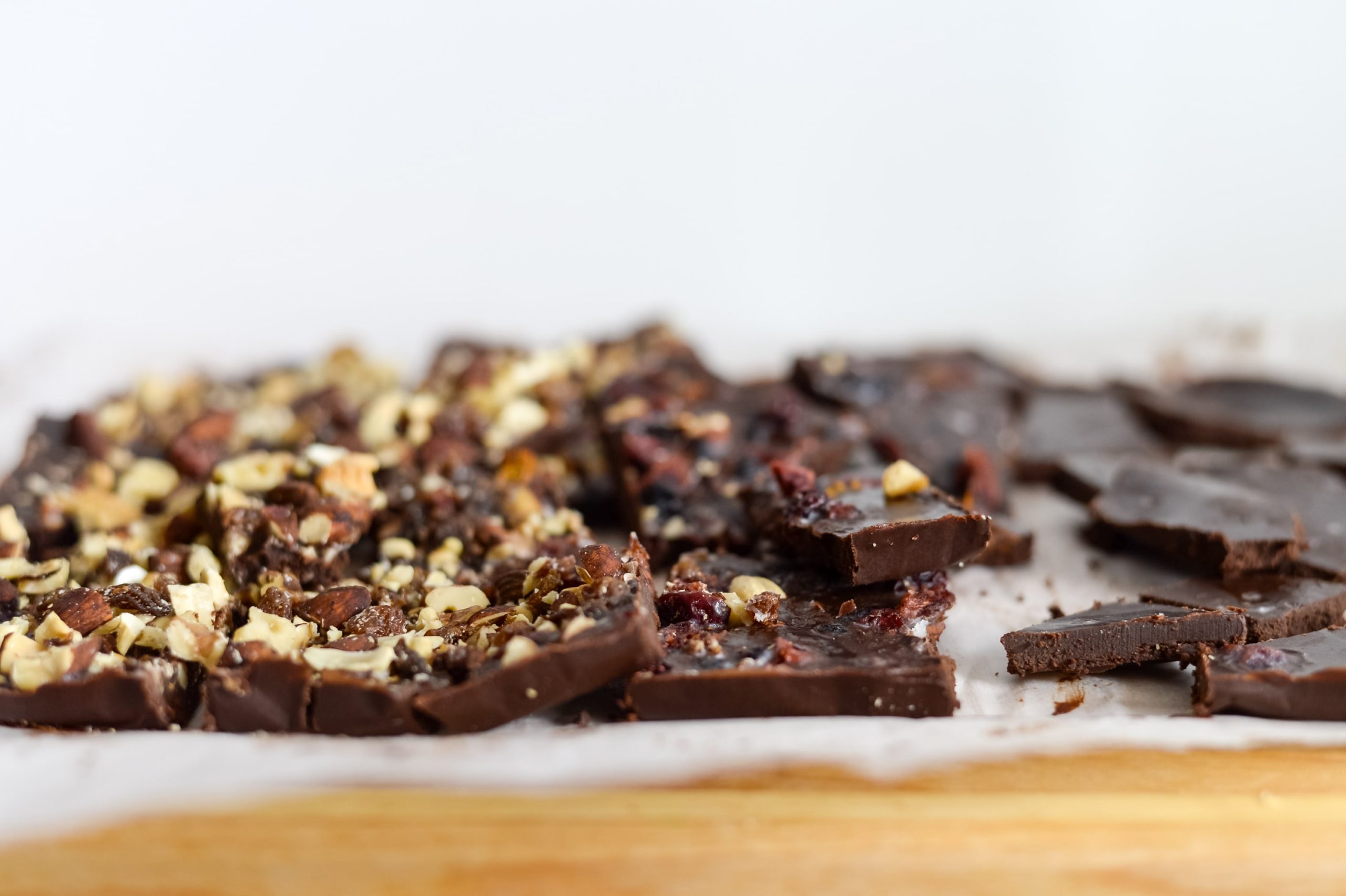 Simple Chocolate Bark - The Healthy Garage